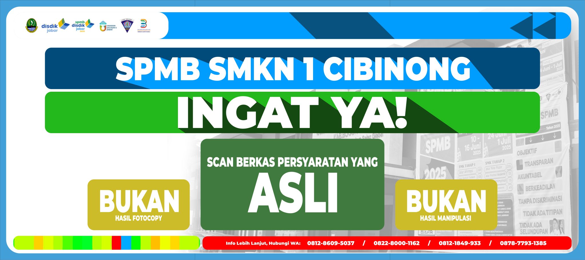 SPMB – SEKOLAH SMKN1 CIBINONG